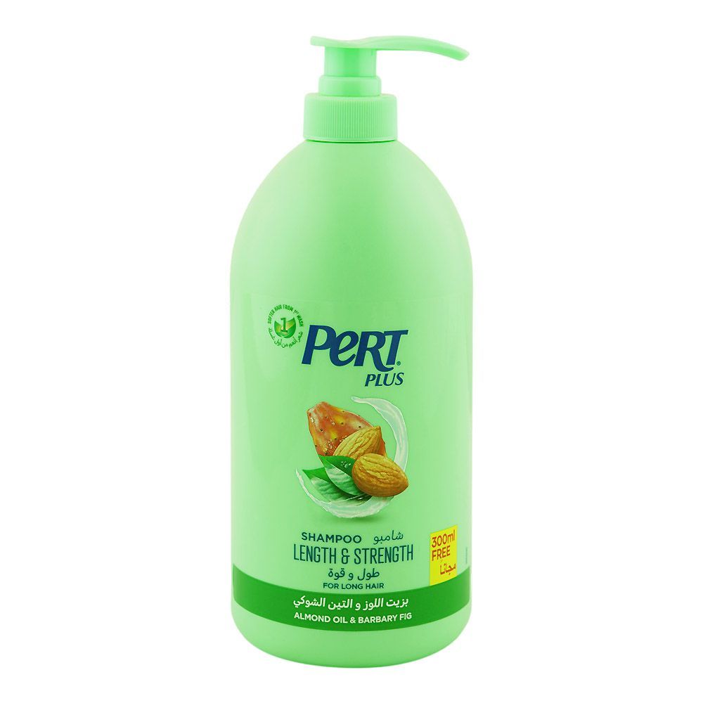 Pert Plus Almond Oil Lenght & Strength Shampoo, For Long Hair, 1000ml