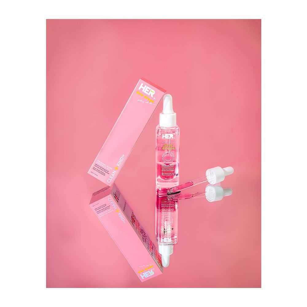 Order Her Beauty Dew Drops Priming Rose Essence Oil, 30ml Online at ...