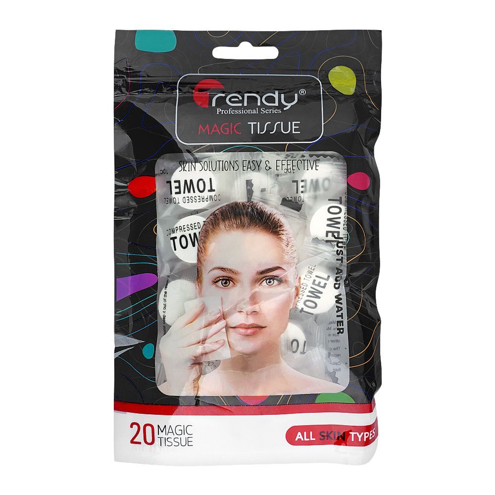 Order Trendy Magic Face Wipes, 20 Pieces, TD-183 Online at Special ...