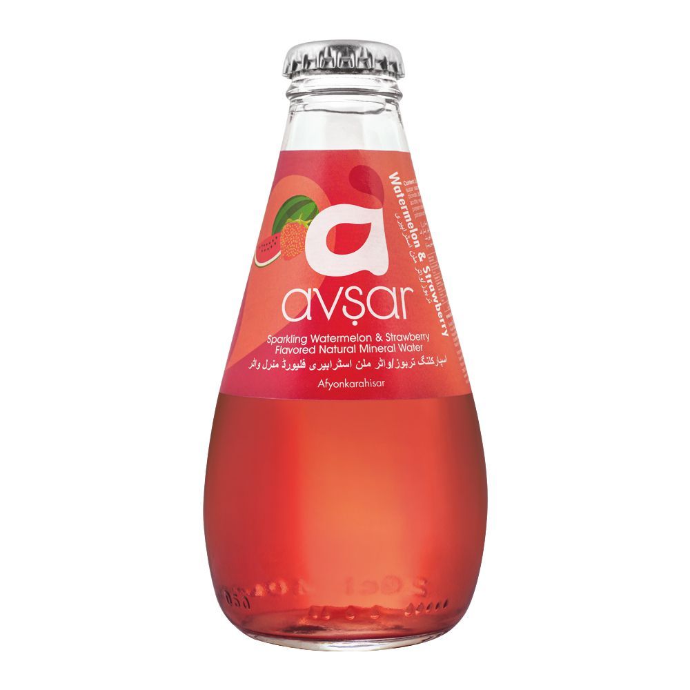 Buy Avsar Sparkling Watermelon & Strawberry Natural Mineral Water ...