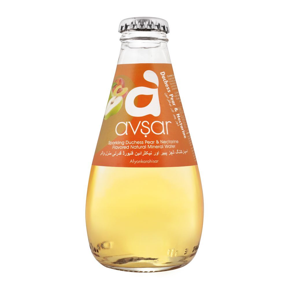 Buy Avsar Sparkling Duchess Pear & Nectarine Natural Mineral Water ...