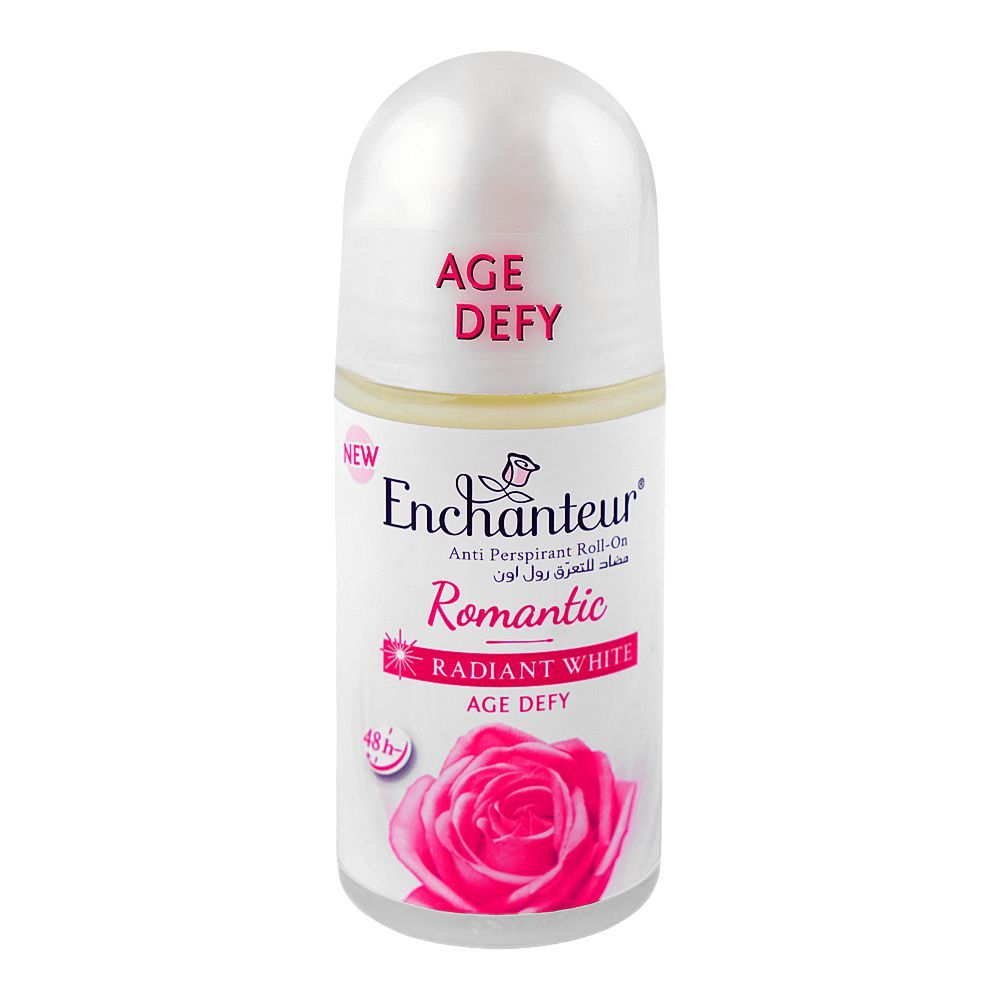 Buy Enchanteur Radiant White Age Defy Romantic 48H Anti Perspirant Roll ...