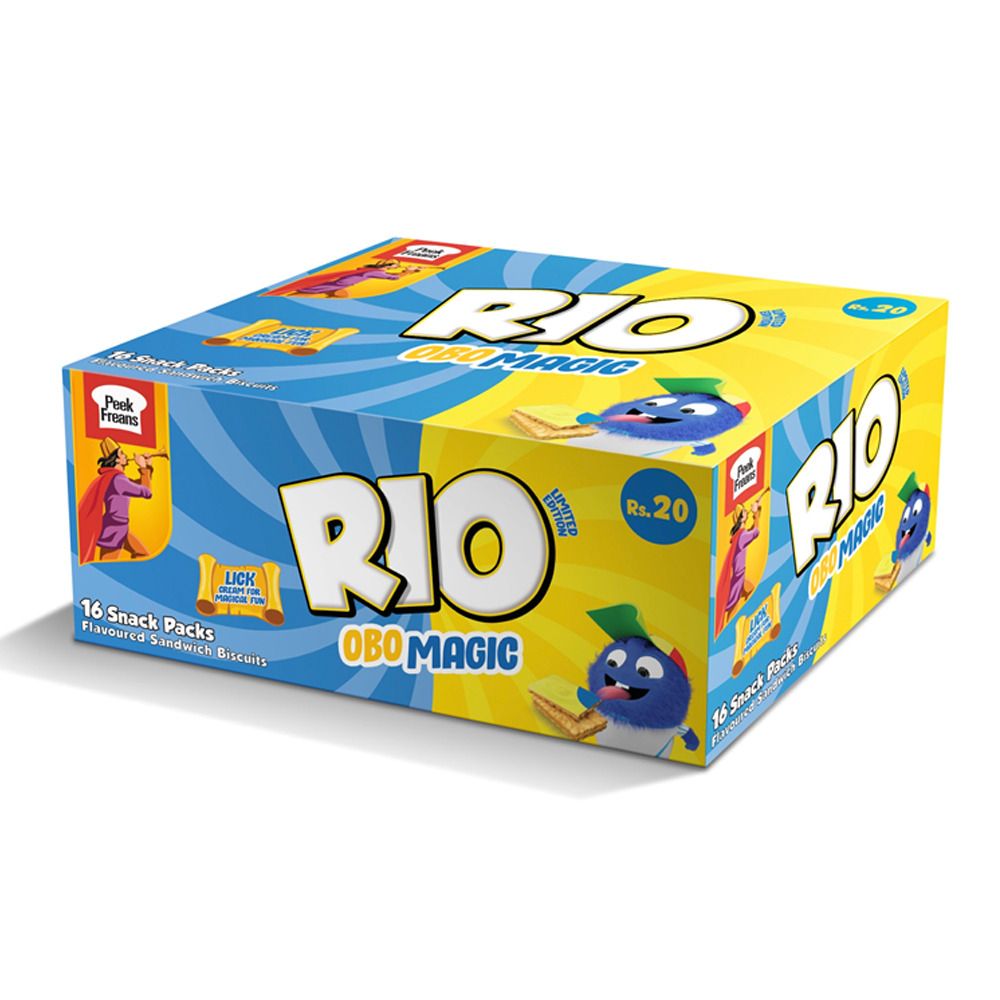 Buy Peek Freans Rio Obo Magic Biscuits Snack Pack, 16-Pack Online at ...