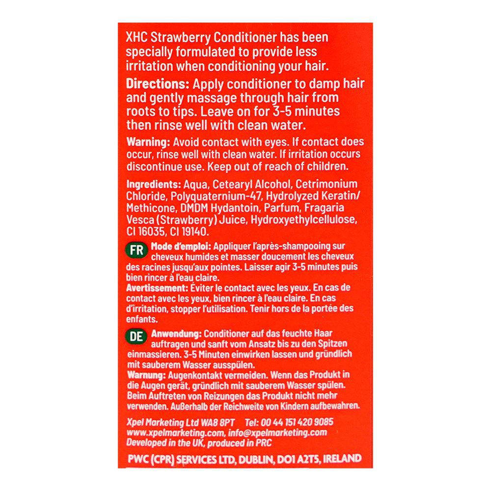 Order XHC Strawberry Nourishing Conditioner, 400ml Online at Special ...