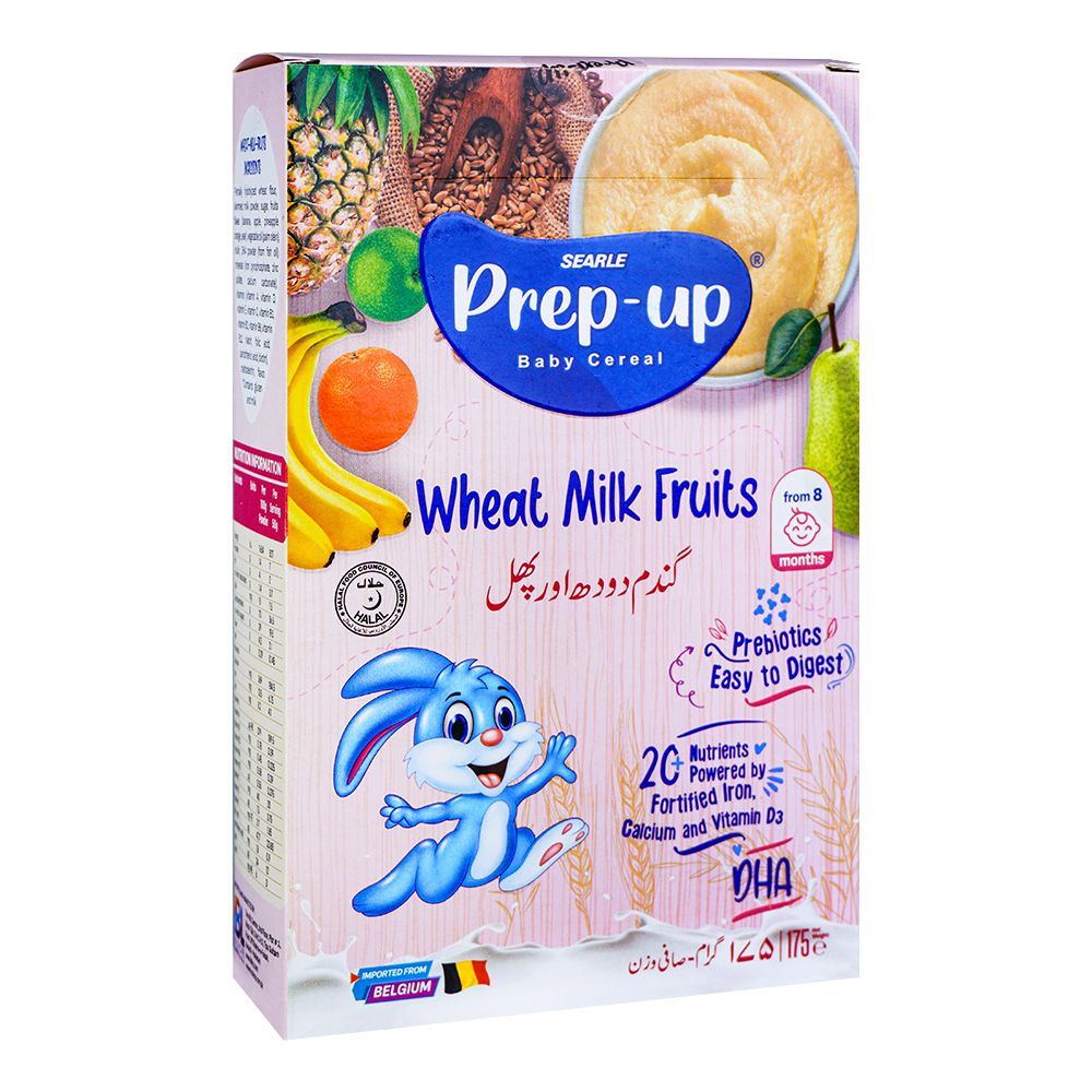 Buy Searle Prep-Up Baby Cereal Wheat Milk & Fruits 175gm Online at Best ...