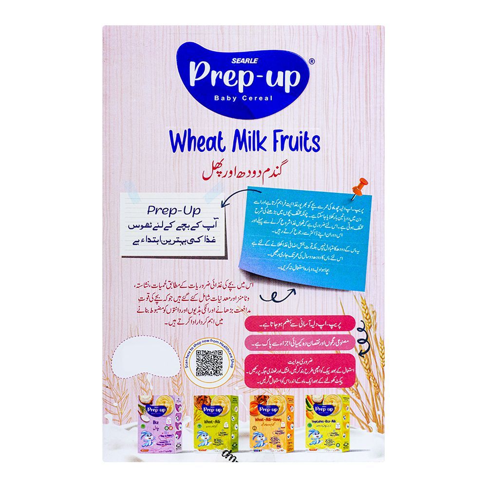 Buy Searle Prep-Up Baby Cereal Wheat Milk & Fruits 175gm Online at Best ...