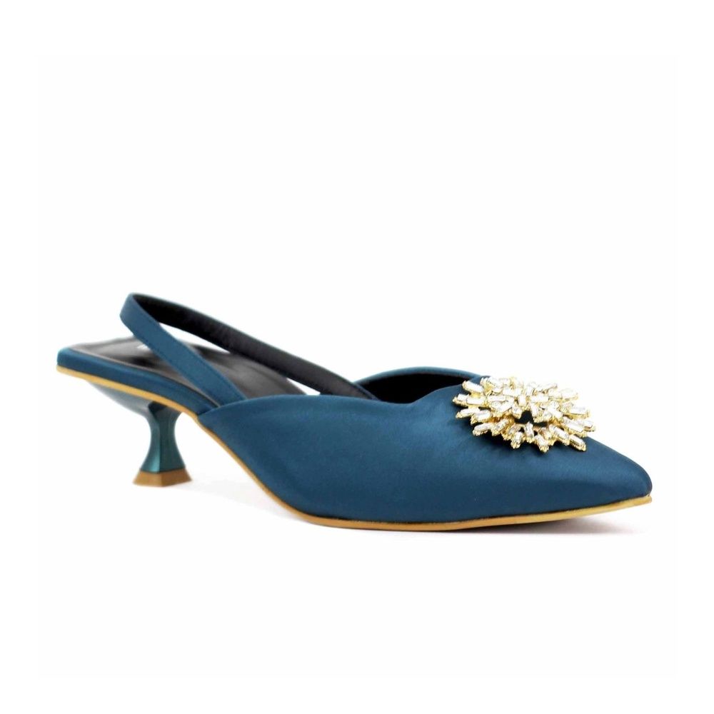 Walkeaze Women Formal Court Shoes, Aqua, 74699S