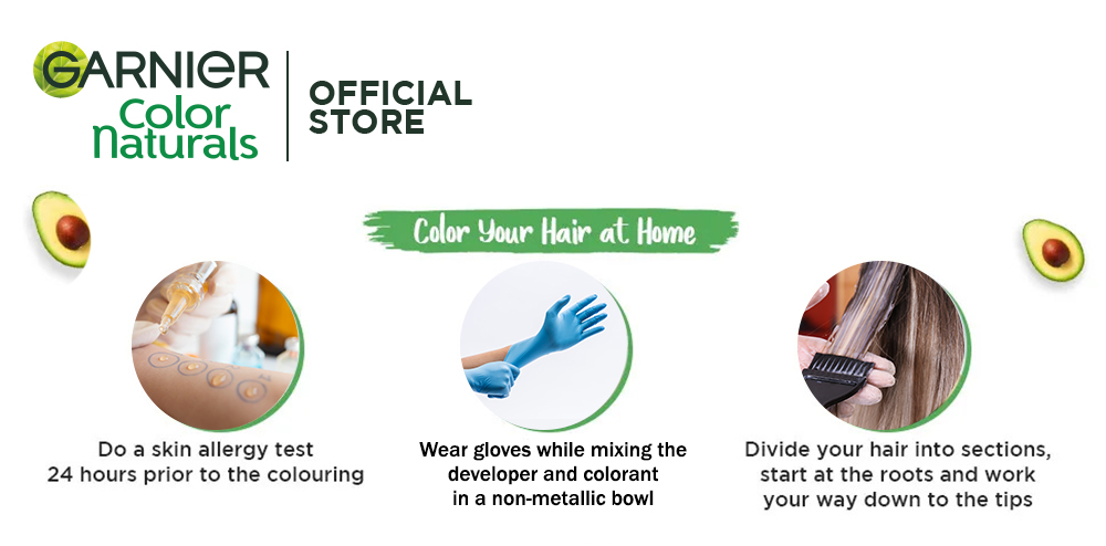 Order Garnier Color Natural Hair Color 3.3 Online at Best Price in ...