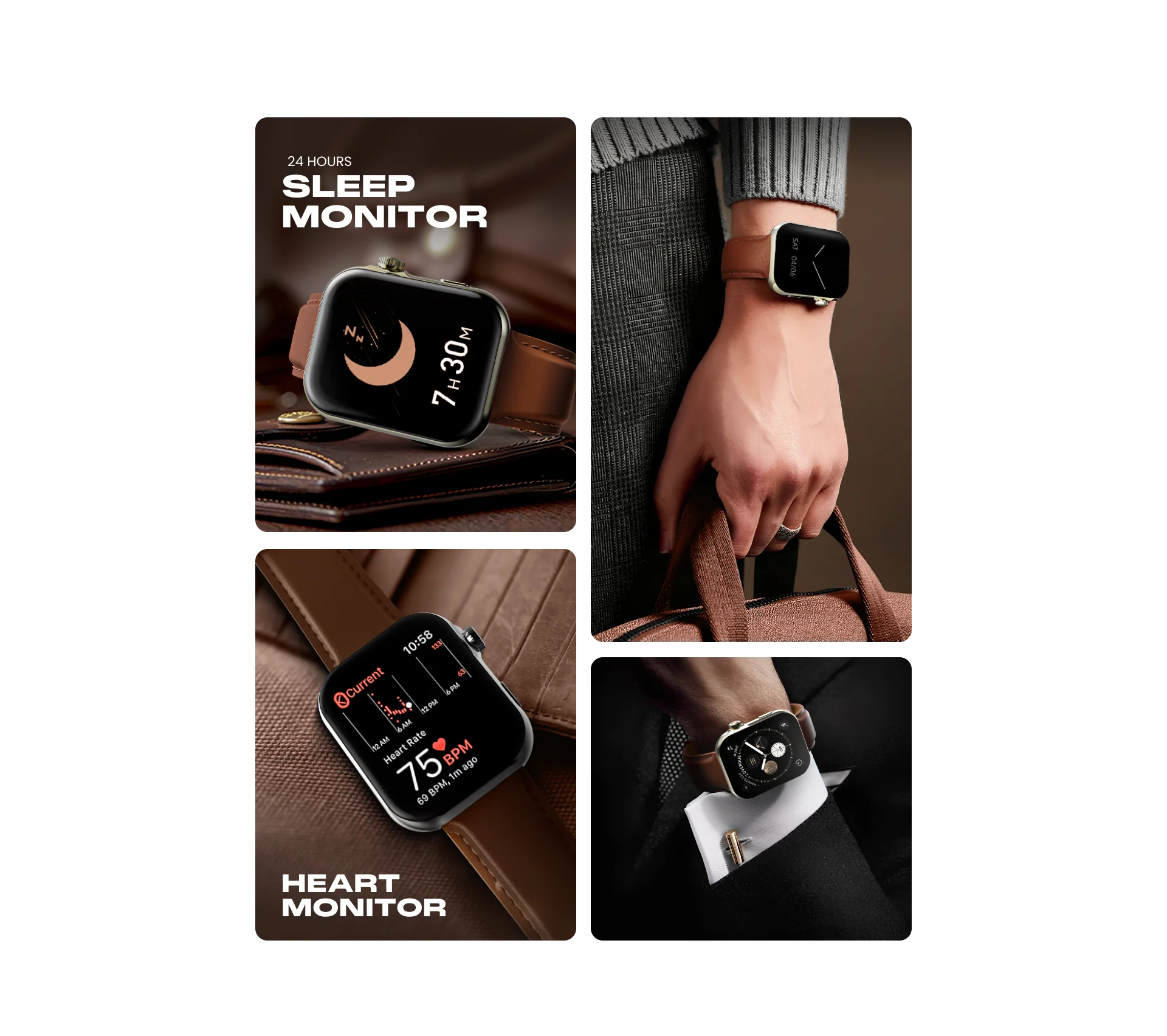 Purchase Ronin R-09 Ultra Smart Watch, 1.96" Always On Display, Silver ...